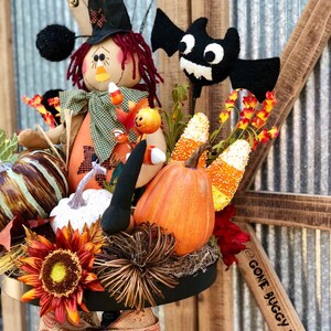 Handmade Witch Fall Halloween Centerpiece - Etsy