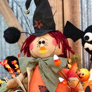 Handmade Witch Fall Halloween Centerpiece - Etsy