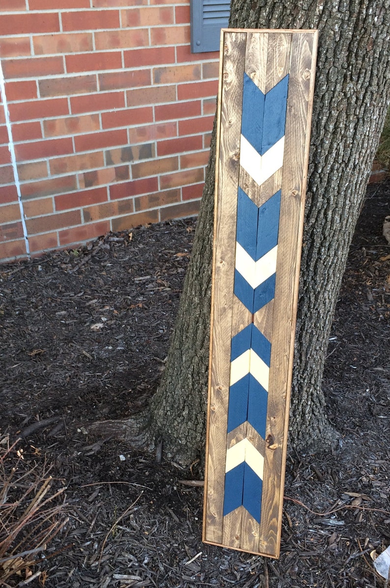 Rustic Geometric Wood Decor - Etsy