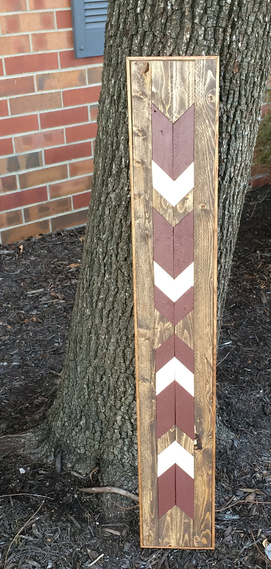 Rustic Geometric Wood Decor - Etsy