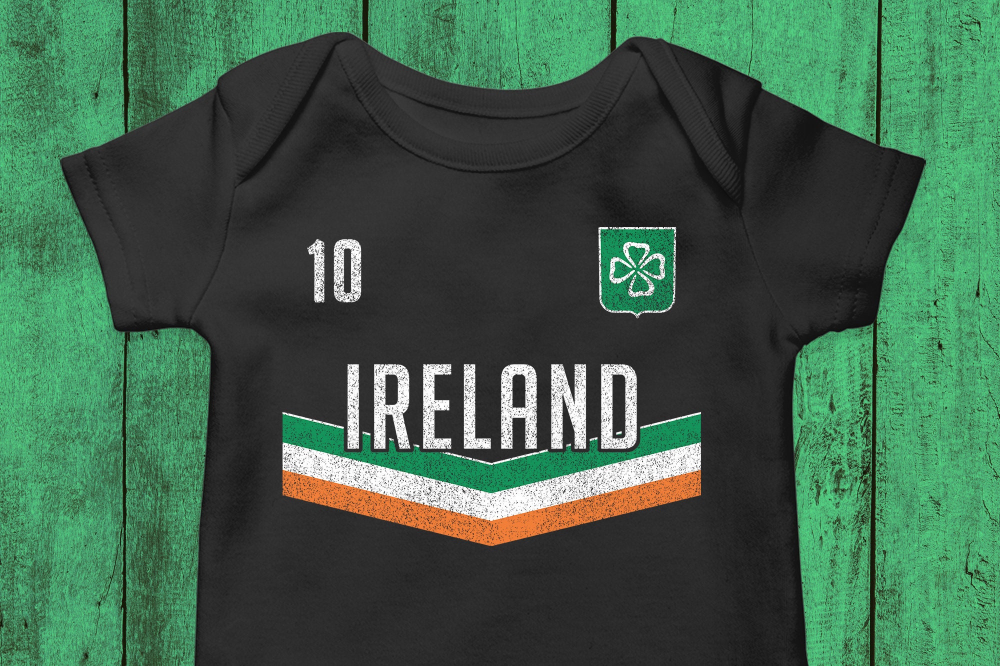 Personalised Ireland Baby Onesie Soccer & Rugby Baby Clothes - Etsy