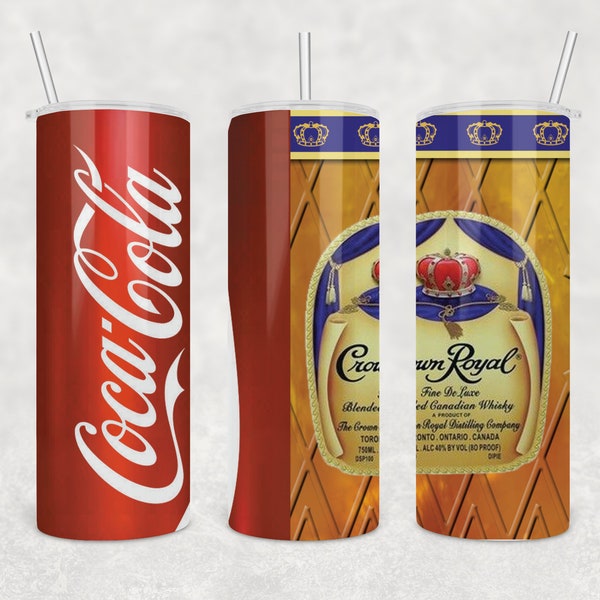 Crown and Coke - Etsy