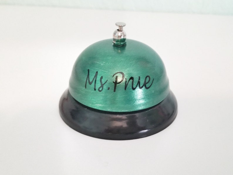 Personalized Teacher Classroom Call Bell With Name /customize Teacher ...