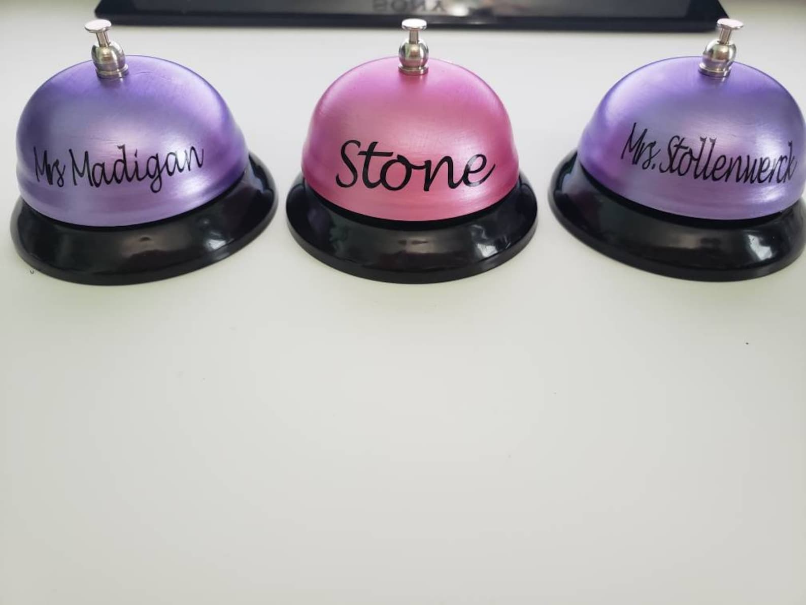 Personalized Teacher Classroom Call Bell With Name /customize Teacher ...