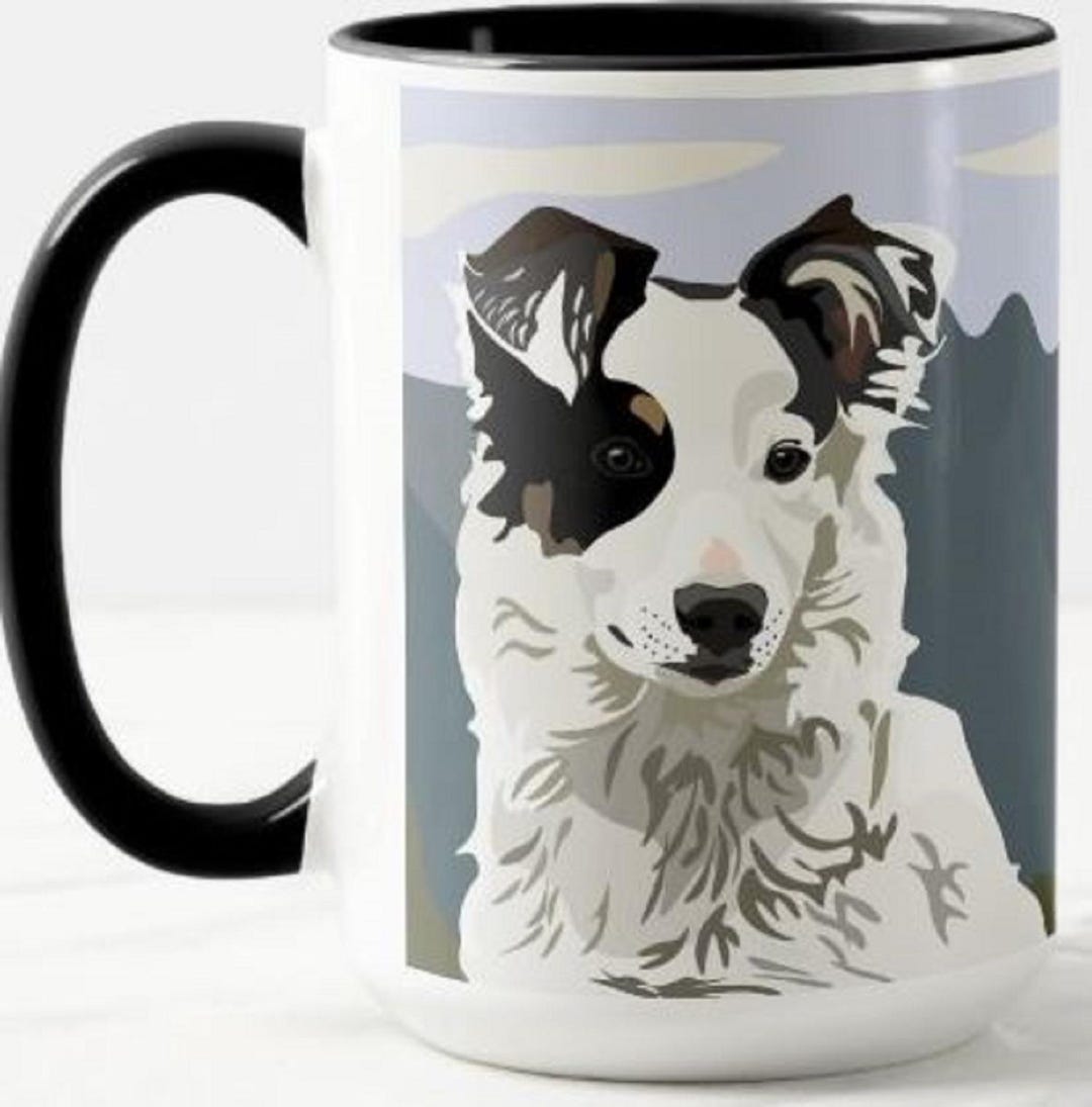 Border Collie Coffee Mug - Etsy