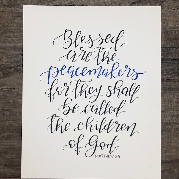 Matthew 5 - Etsy