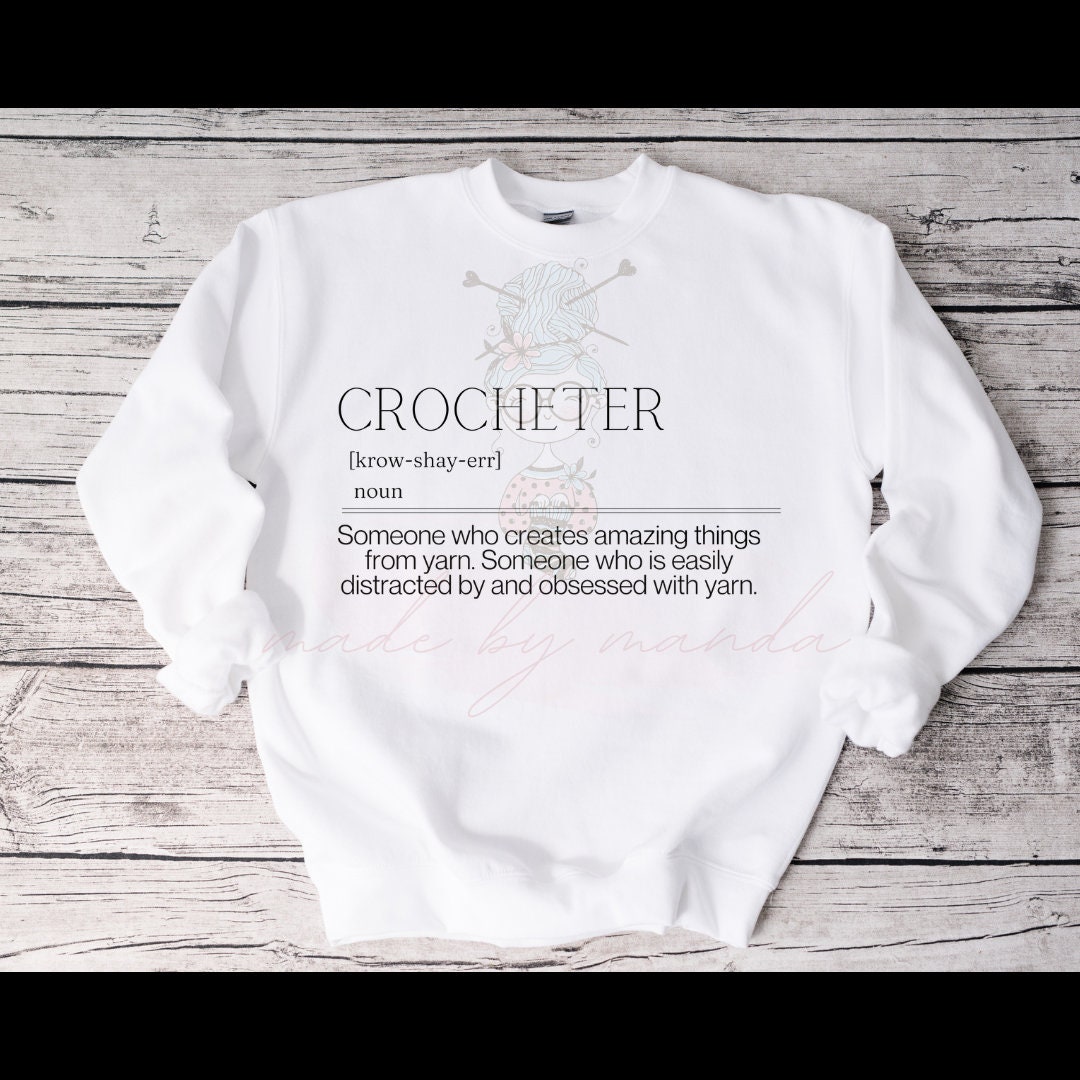 Crocheter Definition Png | Crocheter Definition Svg | Crocheter ...