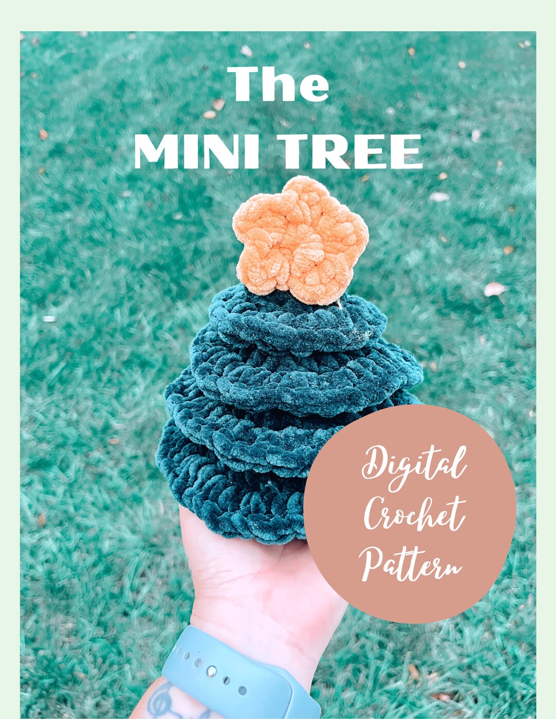 MINI TREE Crochet Pattern - PDF Download | Crochet Christmas Tree ...