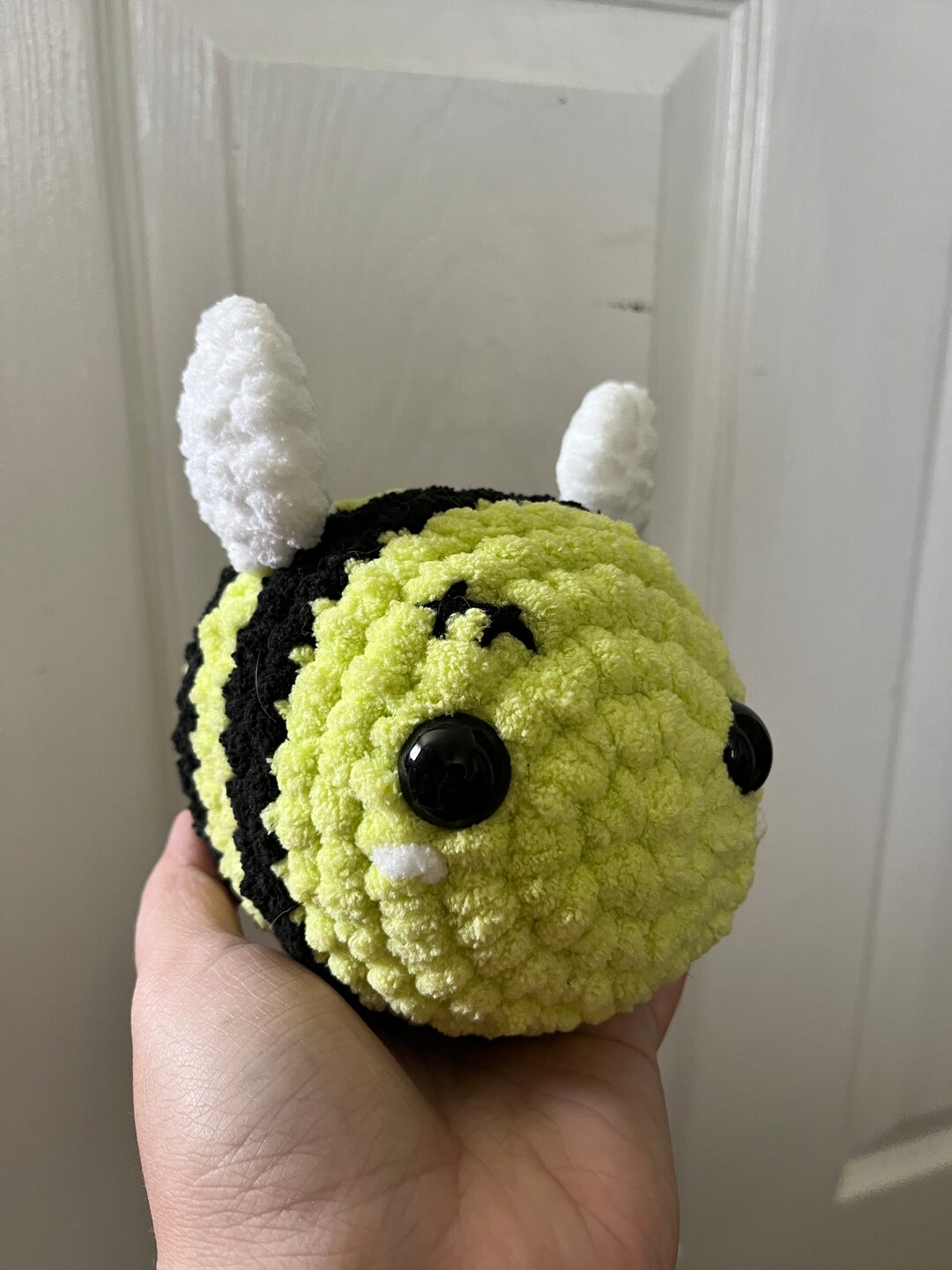 Crochet Zom-bee Plushie Reading Buddy - Etsy