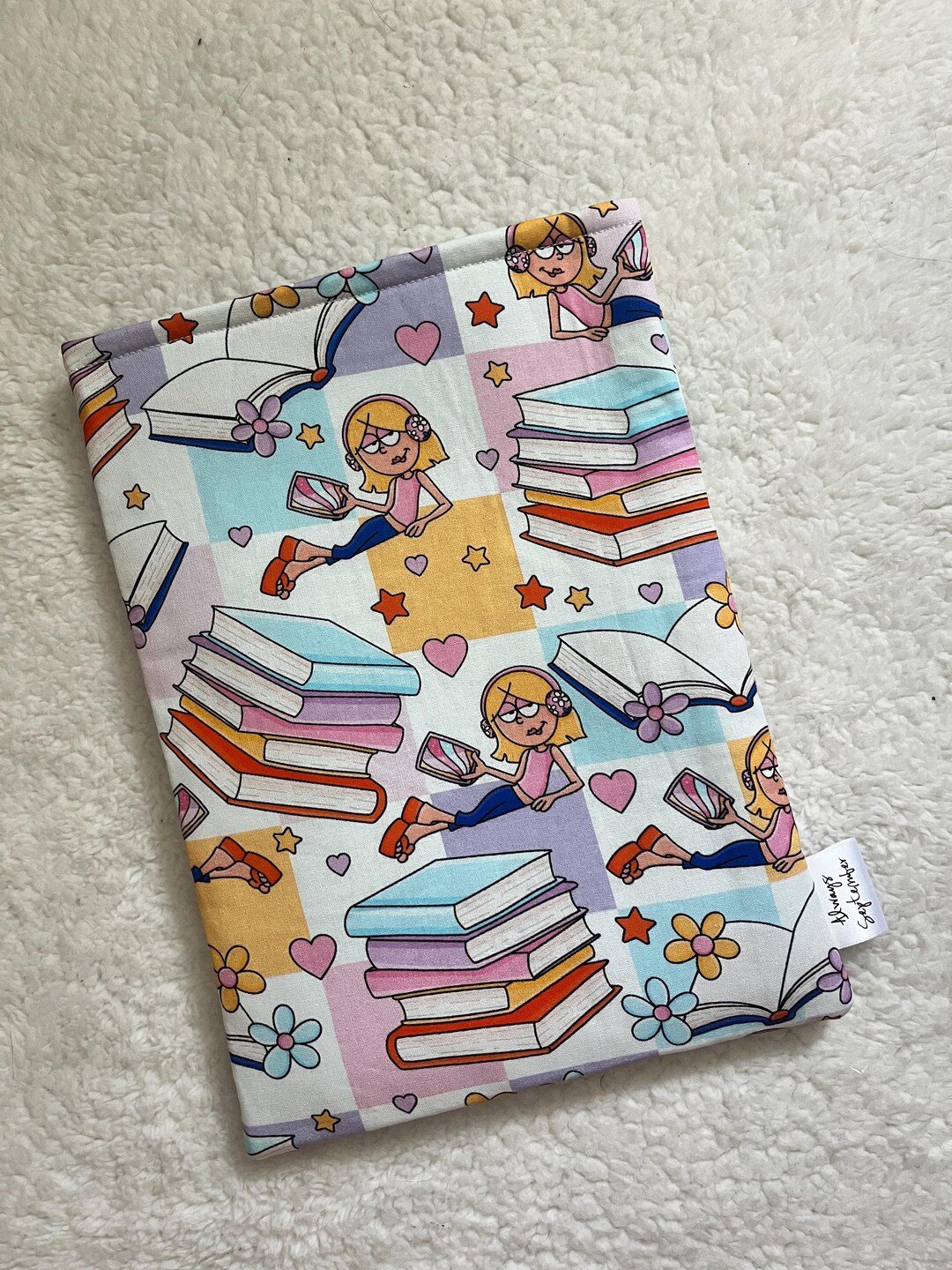 Booked and Busy Inspired Bookish Sleeve / iPad / Tablet / Kindle Cover ...