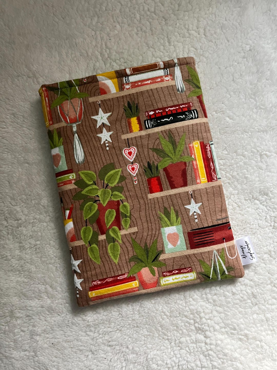 A Reader's Life FLANNEL Bookish Sleeve / iPad / Tablet / Kindle Cover ...
