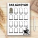 Did Not Finish DNF Graveyard A5 Journal Page Printable Tracker Reading ...