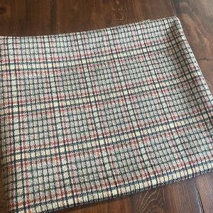 Vintage 1970s Fabric, Double Knit Polyester Plaid, Retro Fashion Fabric ...