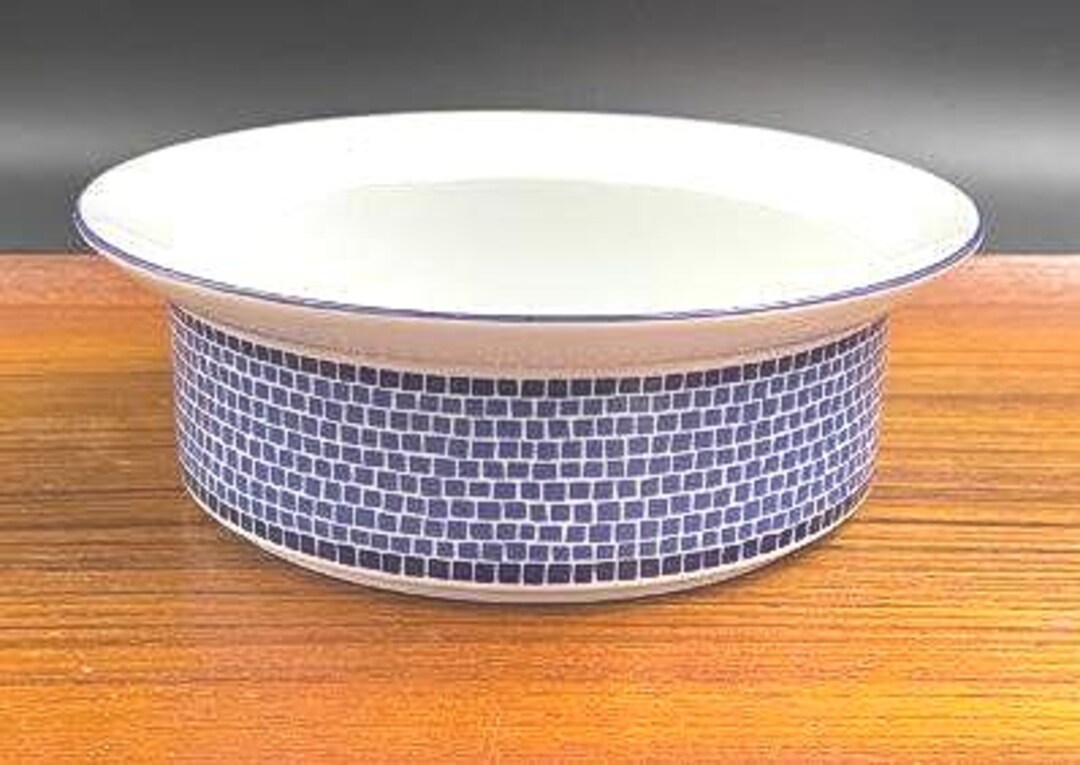 Dansk Tiles Rim Cereal Bowl, Mosaic Dinnerware Line, Made in Portugal ...