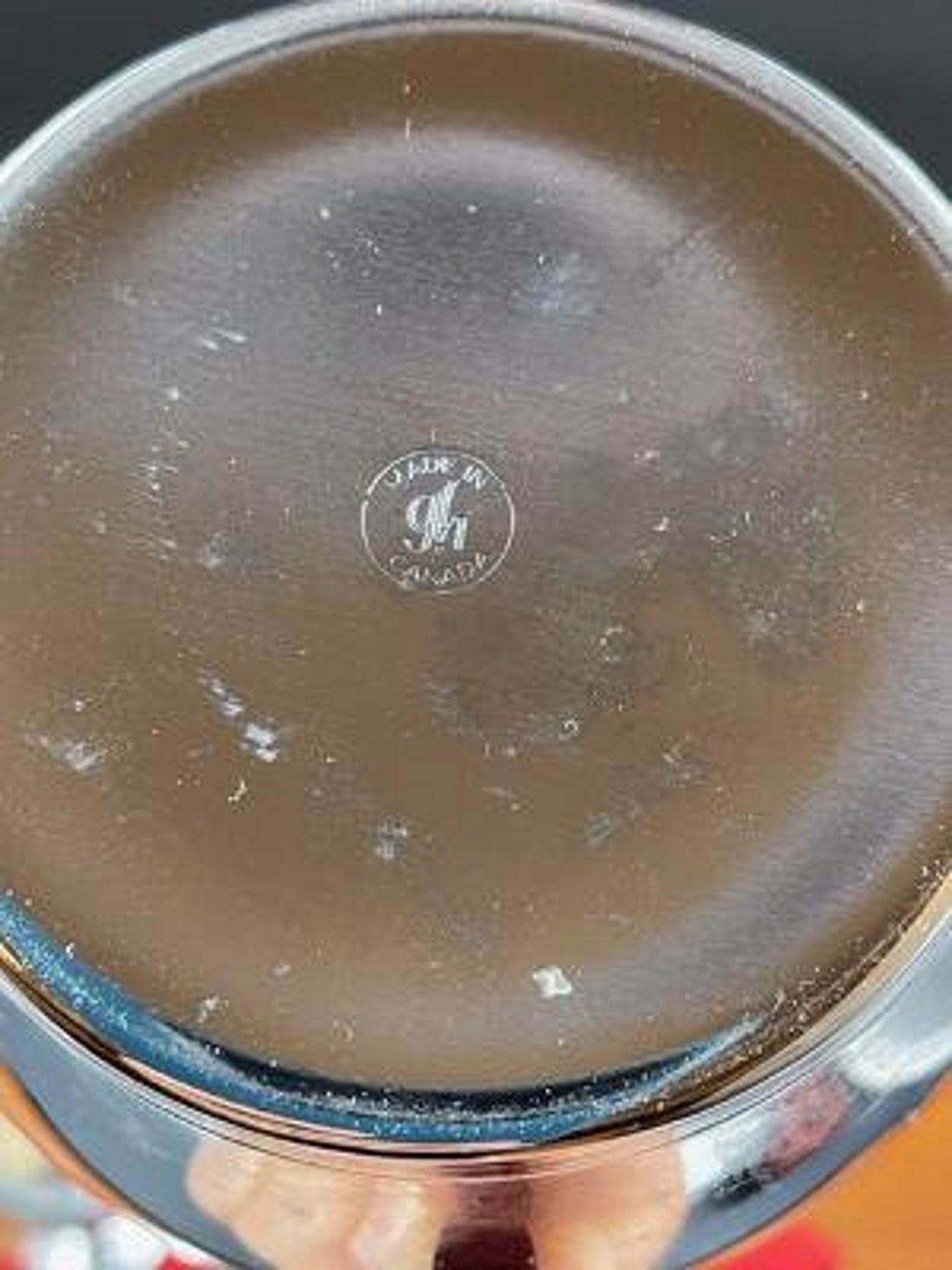 Vintage Glo Hill Chrome and Red Bakelite Cream and Sugar Set With ...