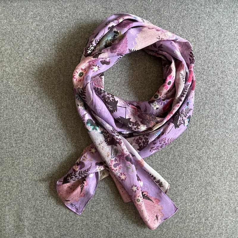Lavender Scarf - Etsy