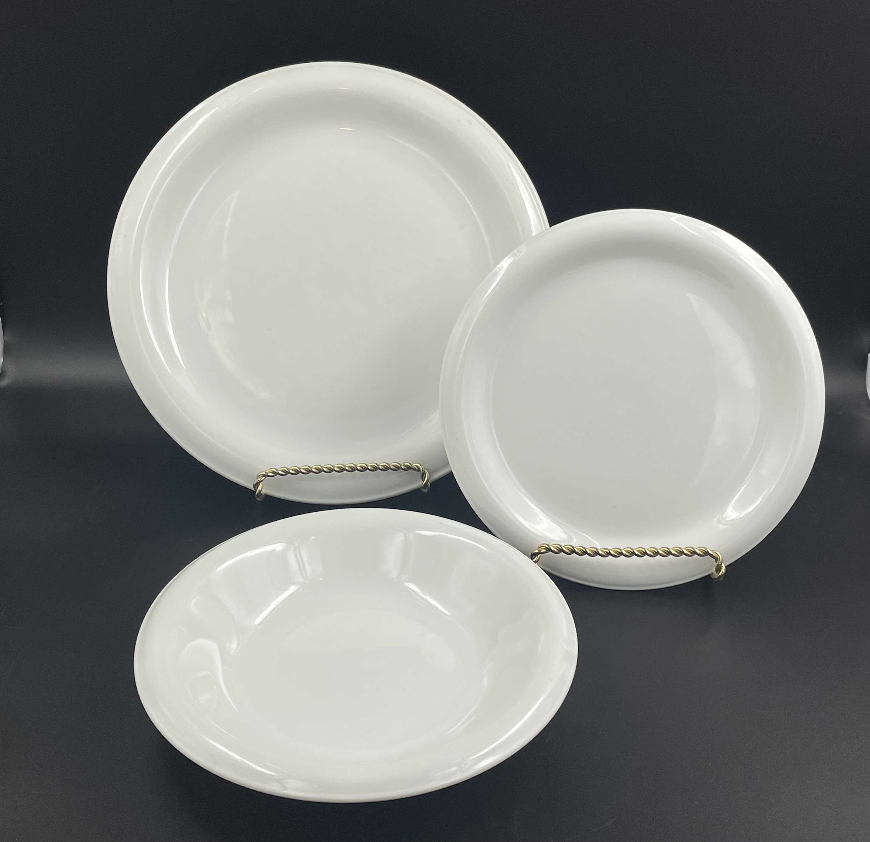 Thomas by Rosenthal Corda White Dinnerware, 3 Piece Set Includes Dinner ...