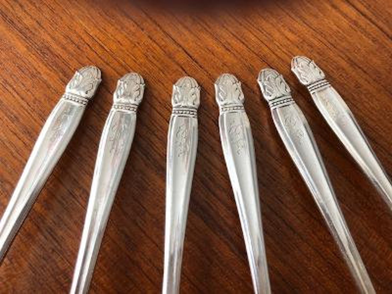 Danish Princess Iced Tea Spoons by Holmes & Edwards Set of 6 | Etsy