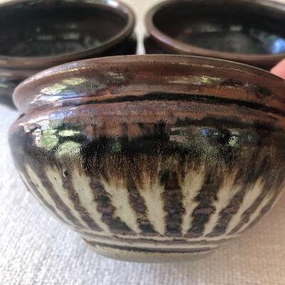 Vintage Studio Art Pottery Set of 3 Bowls Signed by Artist - Etsy