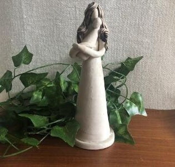 Vintage Art Pottery Ceramic Mother and Baby Figurine | Etsy