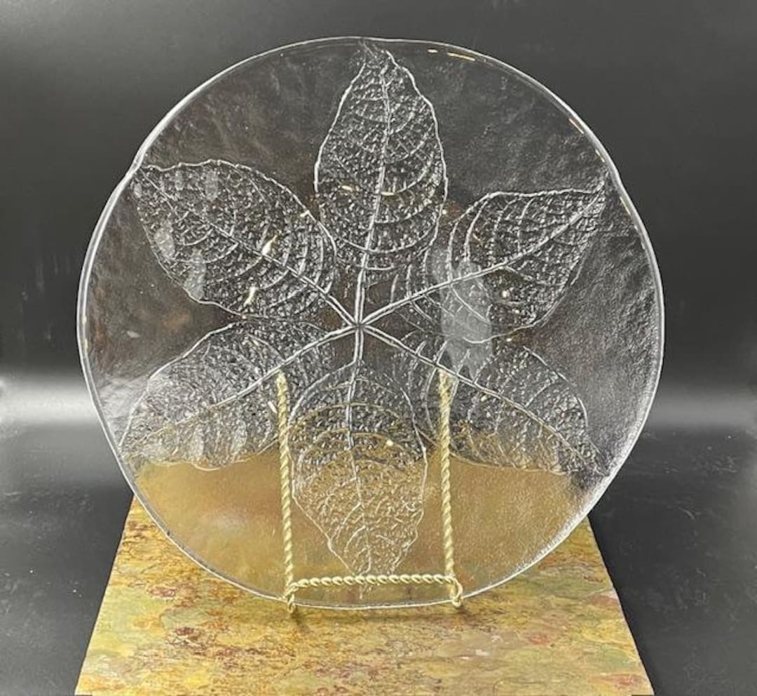 Kosta Boda 13 Inch Torte Plate or Platter, Party Collection, Embossed ...