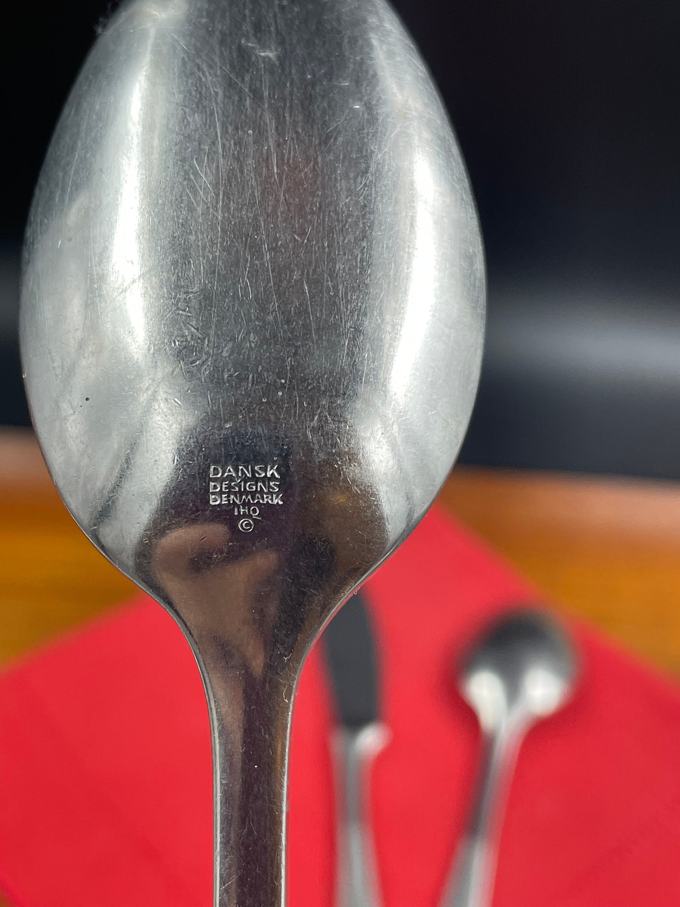 Dansk Flatware, Variation VI Designed by Jens Quistgaard, 2 Soup Spoons ...