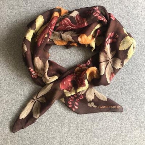 Laura Ashley vintage silk scarf - Gem