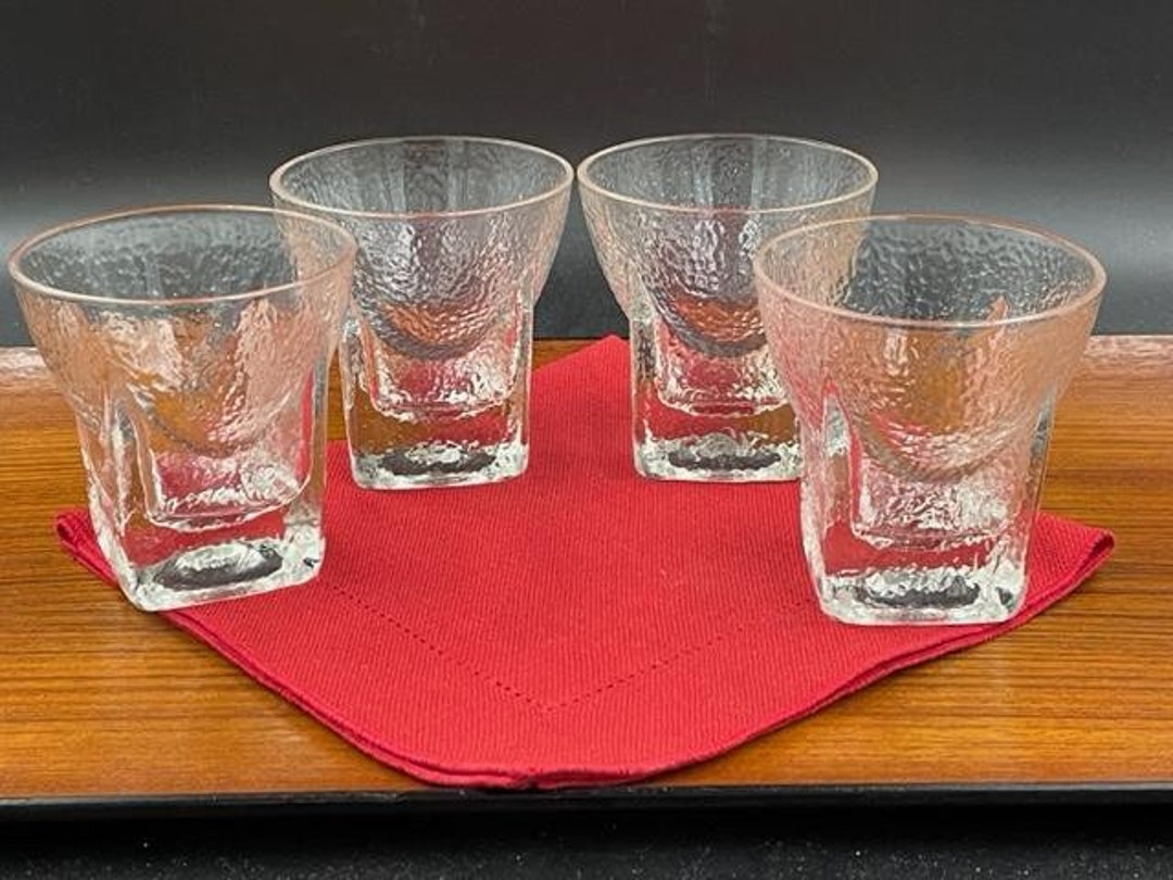 Mid Century Cocktail Glasses by Libbey in the St Regis Pattern, Set of ...