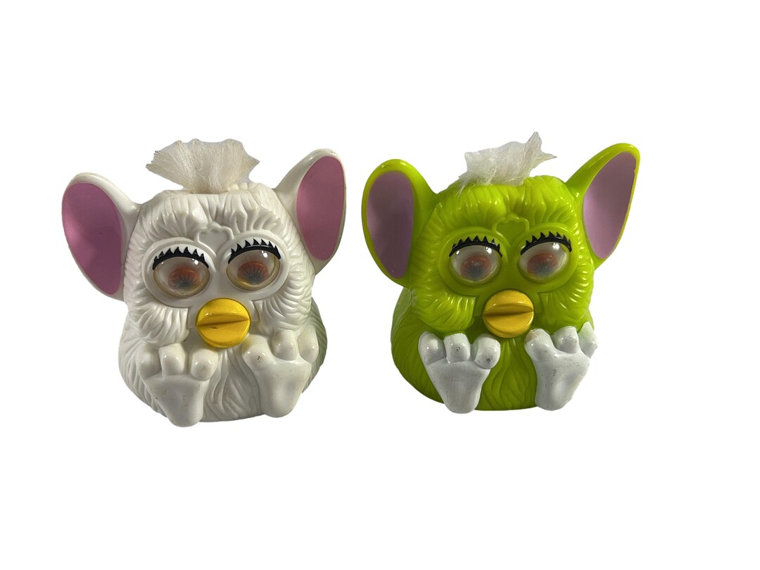 Vintage Lot of 2 Mcdonalds Furby Happy Meal Toys Tiger Electronics 1998 ...