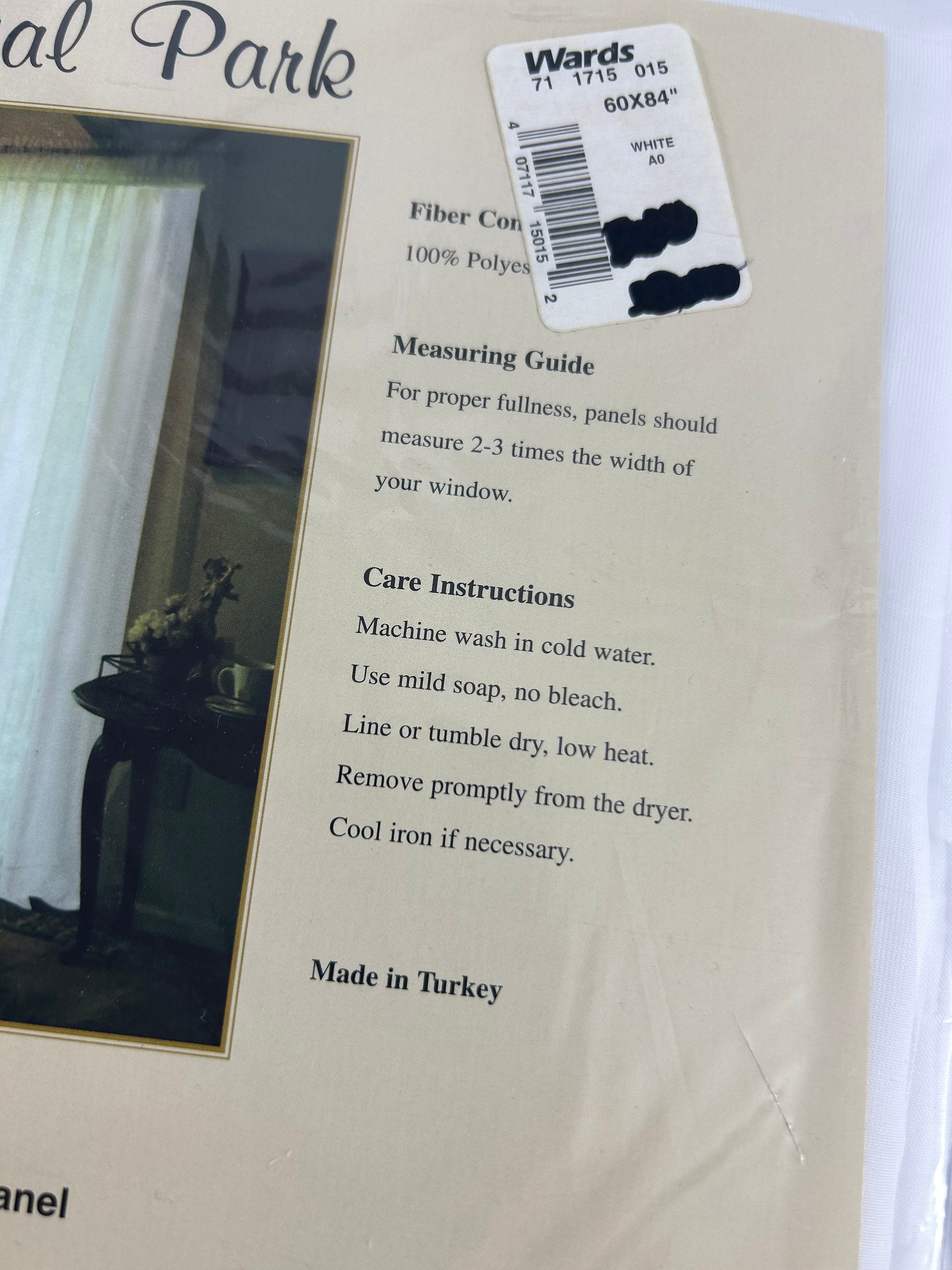 Vintage Montgomery Ward Curtain Panels New in Package 60x84" NOS New ...