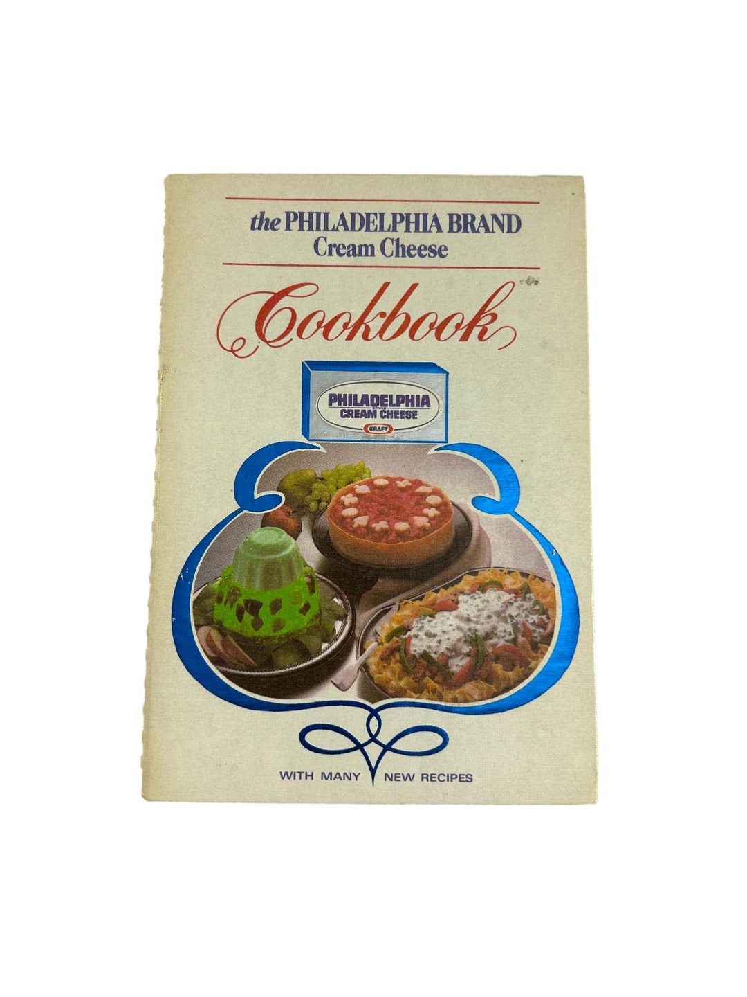 Vintage 80s Kraft the Philadelphia Brand Cream Cheese Cookbook Recipes ...