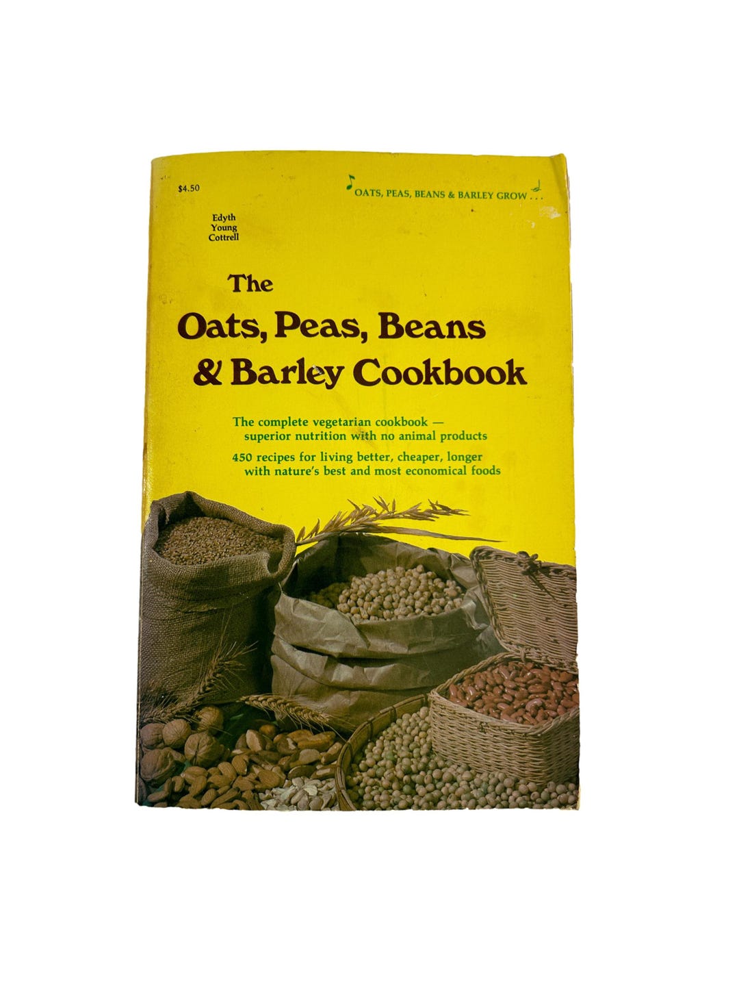 Vintage the Oats Peas Beans & Barley Cookbook Edyth Young Cottrell ...