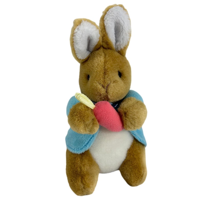 Rabbit in Carrot Plush - Etsy