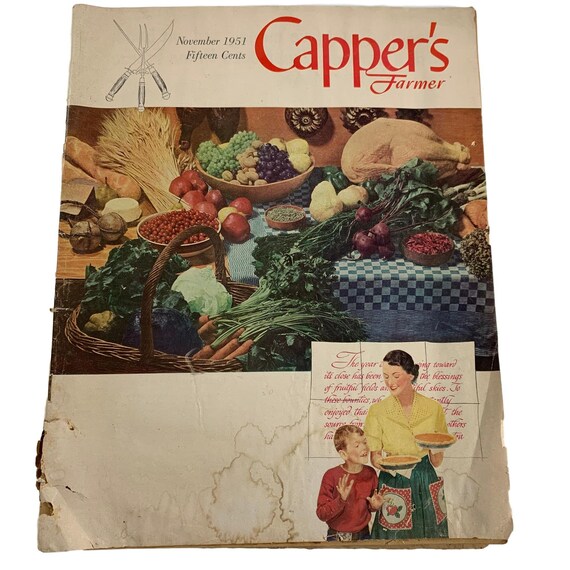 Cappers Farmer Magazine Vintage November 1951 Agriculture - Etsy