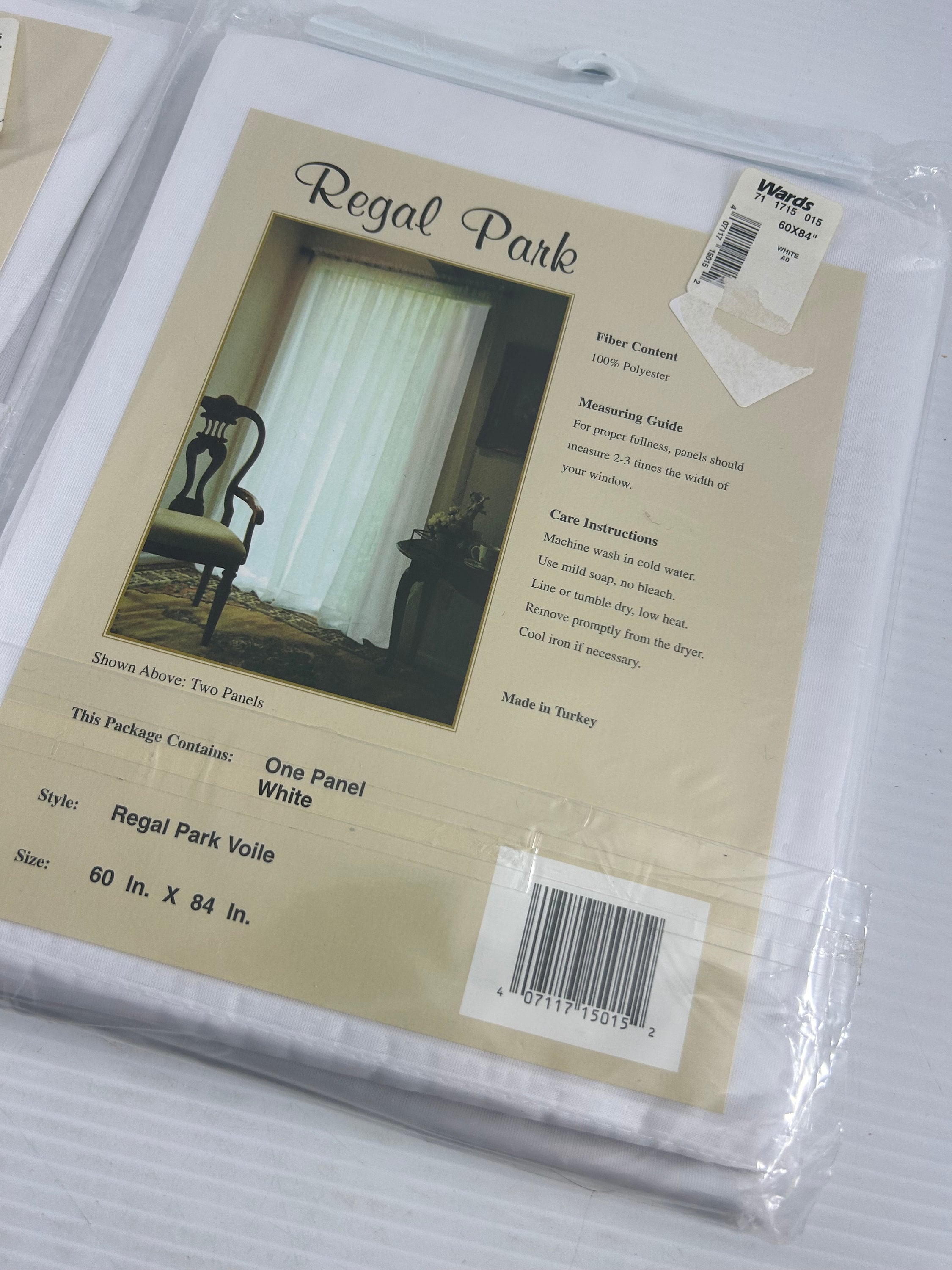 Vintage Montgomery Ward Curtain Panels New in Package 60x84" NOS New ...