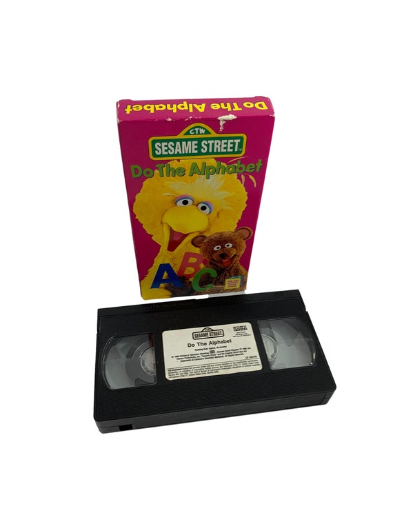 Sesame Street The Alphabet Game Vhs