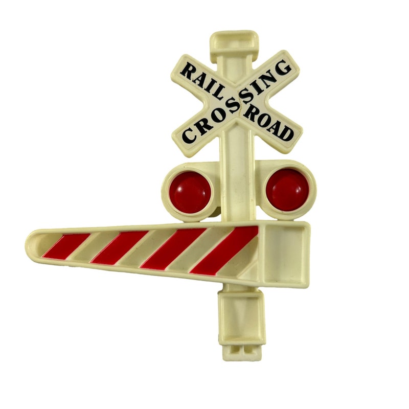 Railroad Crossing Toy - Etsy