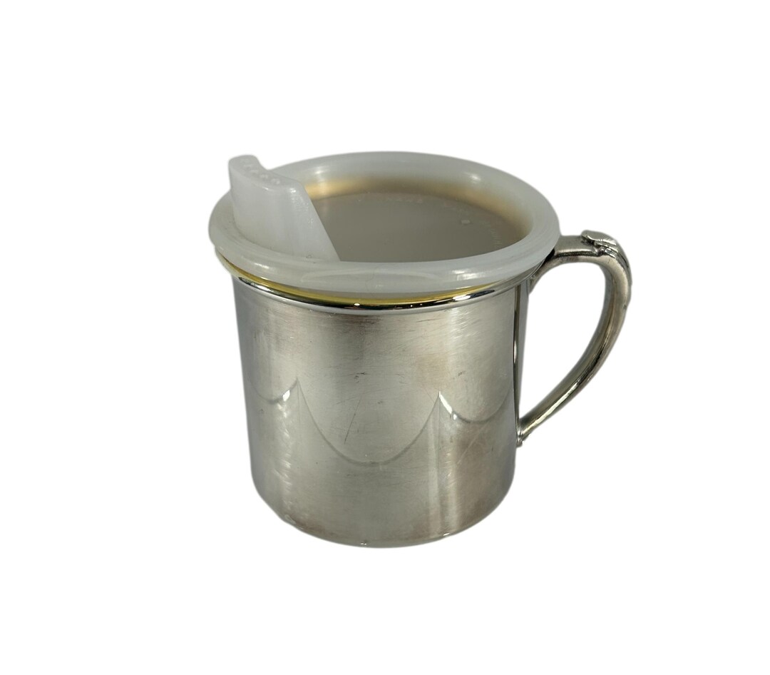 Vintage Oneida Silver Plate Baby Cup Sippy Lid - Etsy
