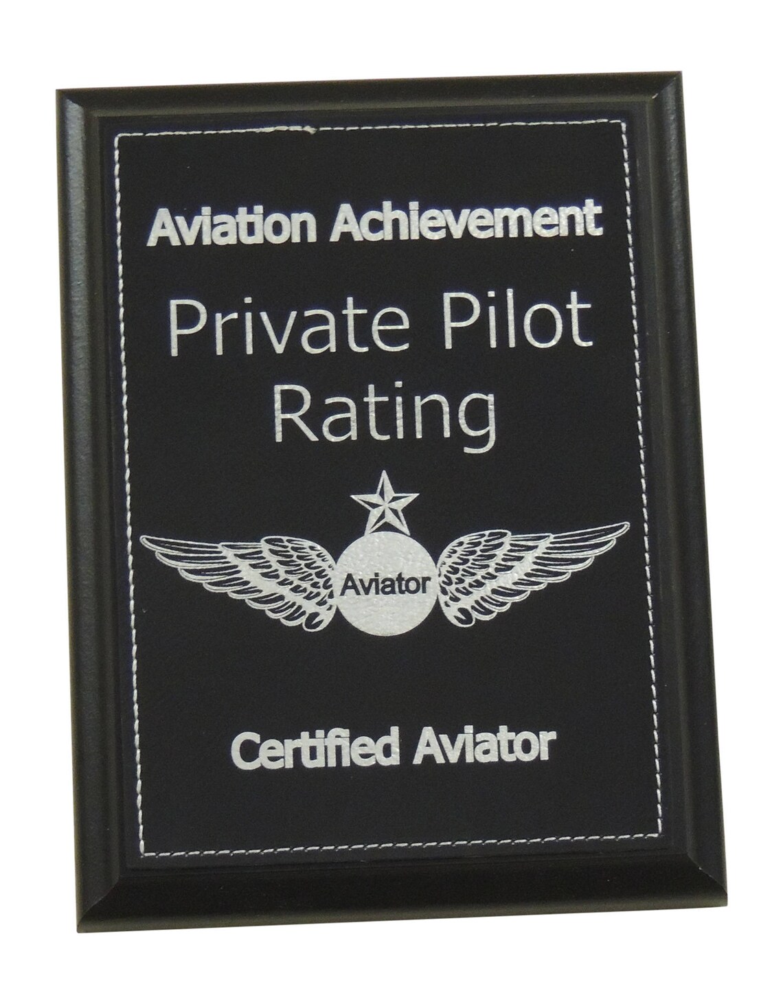 Private Pilot Rating Aviation Accomplishment Plaque Free | Etsy