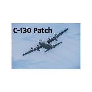 C-130 Patch Hercules Air National Guard Gift USAF Aircraft Military ...