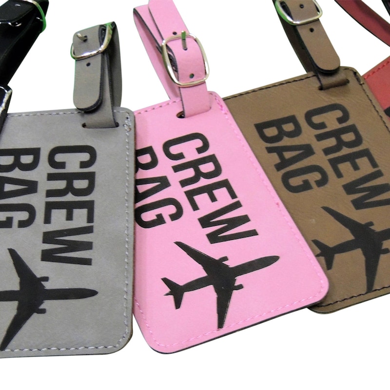 Airline Luggage Tags - Etsy