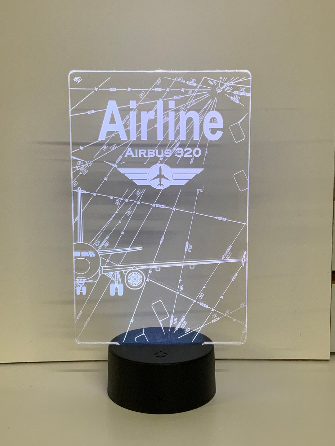 Customized Airline Acrylic LED Display - Etsy