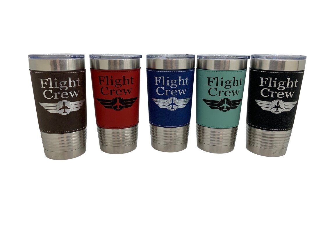 Flight Crew Gifts Aviation Pilot Cup Flying Drinkware Airline Charter ...