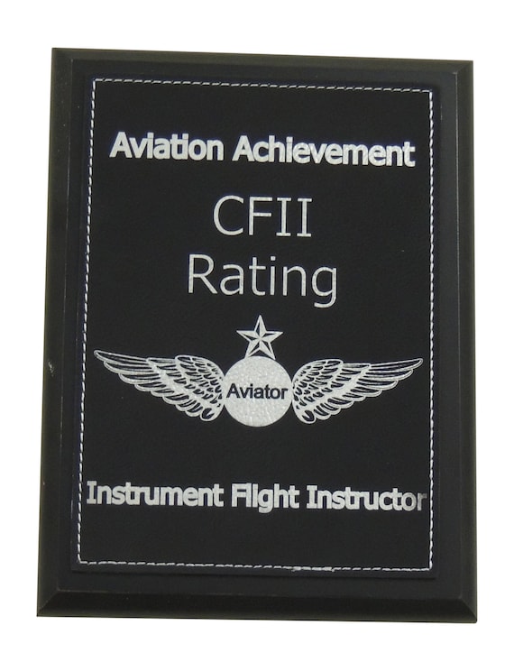Certified Instrument Flight Instructor CFII Aviation | Etsy