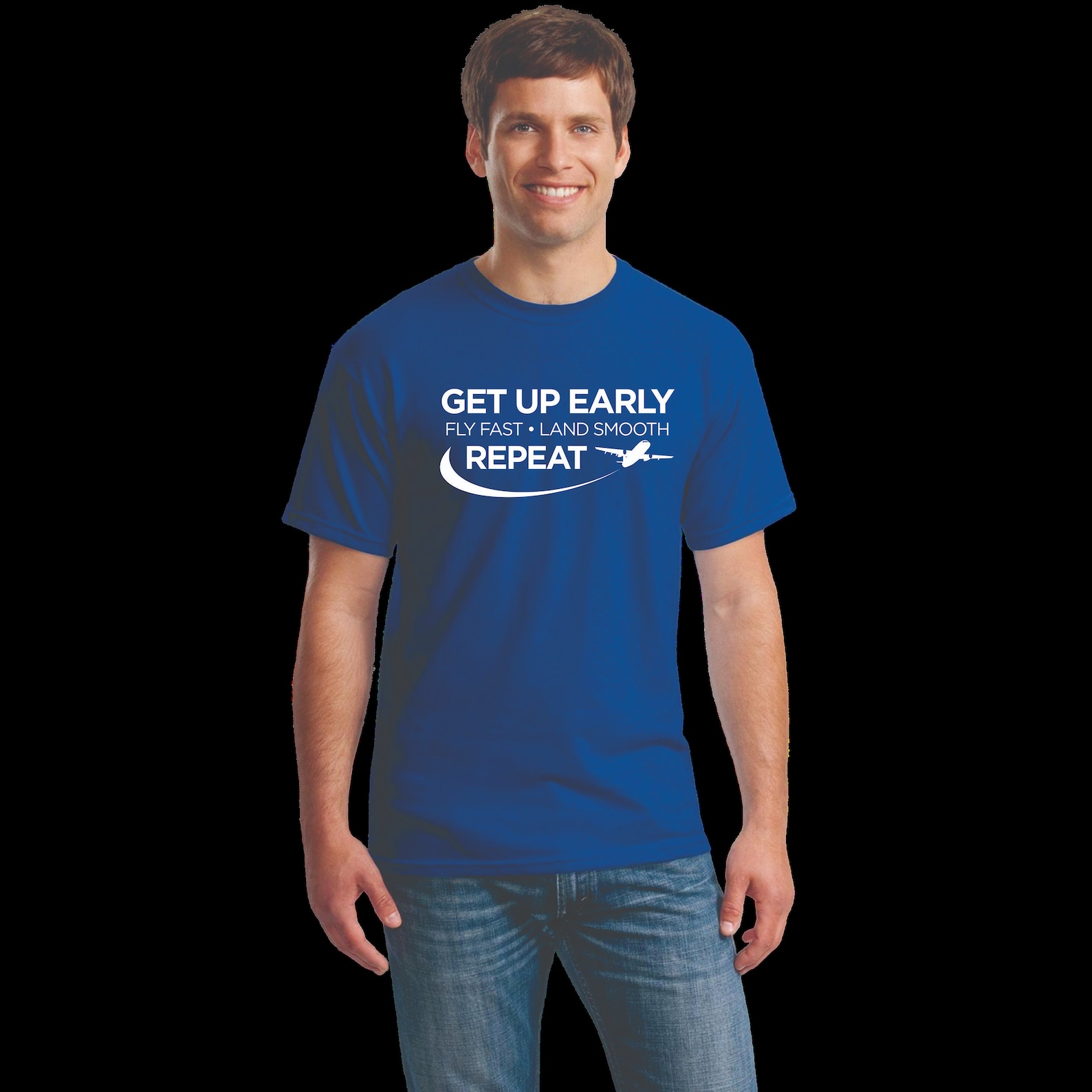 Aviation Shirt Fly Fast Land Smooth Pilot Shirts Free | Etsy