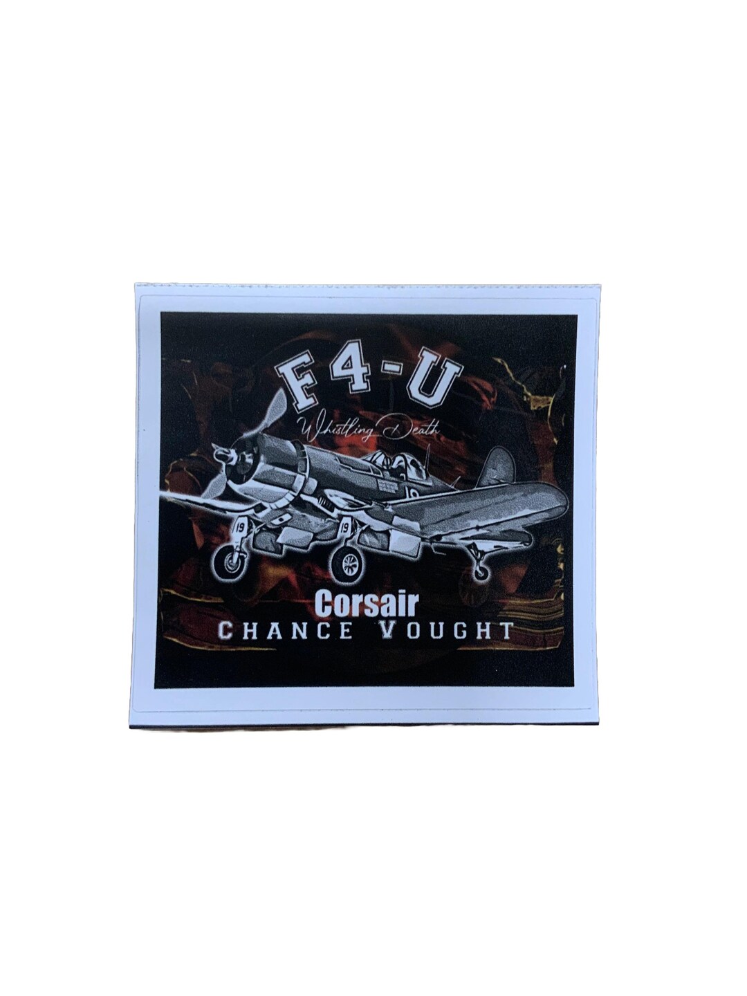F4U Corsair Sticker, Pilot Sticker, - Etsy