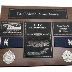 Military Pilot Retirement Gift, for Retiring Military Pilots - Etsy