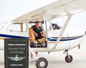 Private Pilot Plaque - Etsy