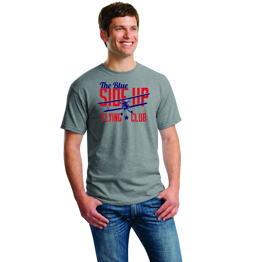 Aviation Shirt, Pilot Shirt, Aviation Gift, Blue Side Up, Gifts for ...
