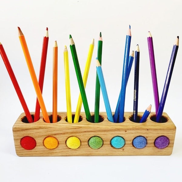 Colored Pencil Holder - Etsy